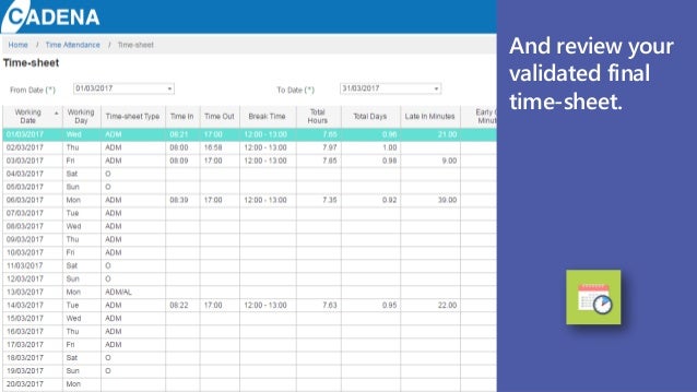 Cadena hrm series 5 Product Presentation 2018