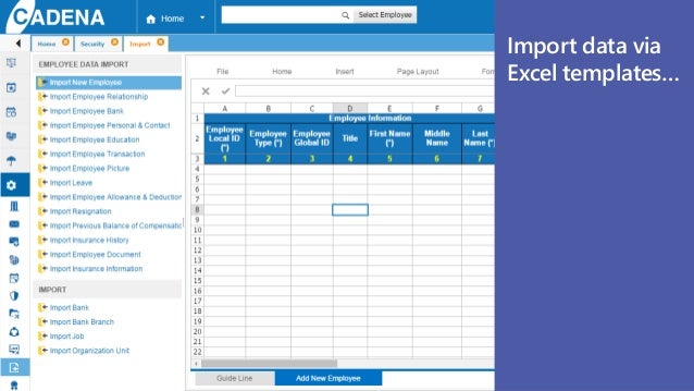 Cadena hrm series 5 Product Presentation 2018