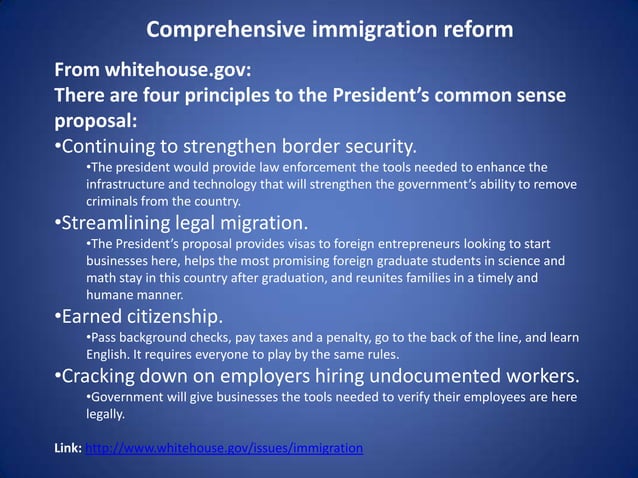 Solving The Immigration Issue | PPT