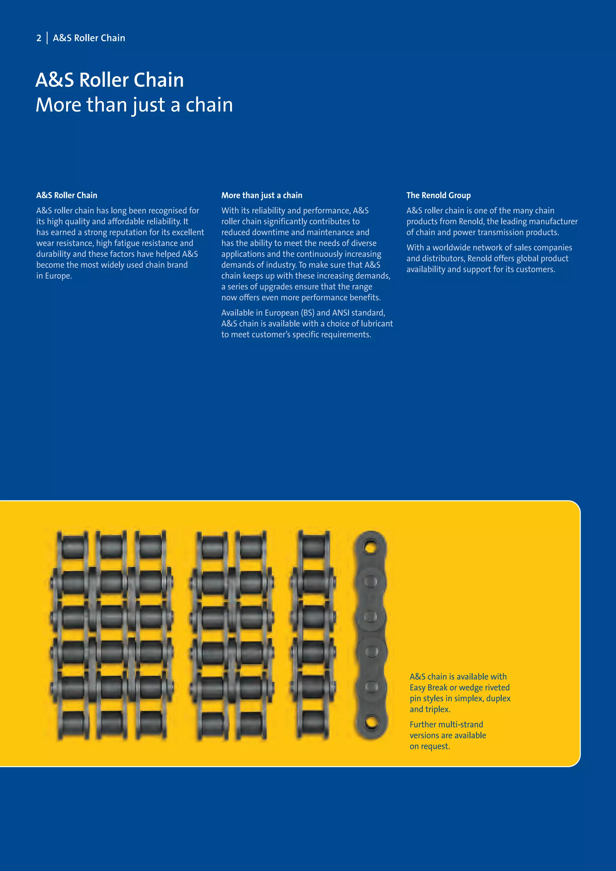 Cadenas renold a&s | PDF