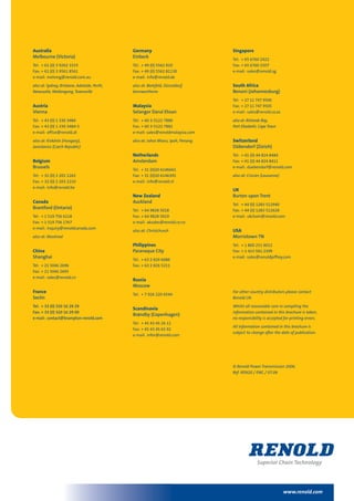 Cadenas renold a&s | PDF