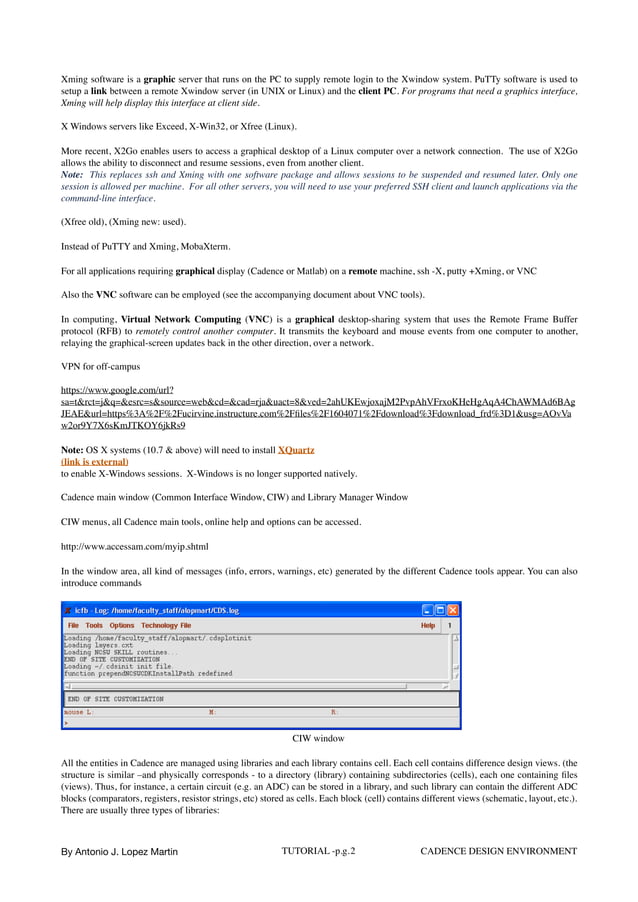 Cadence design environment | PDF