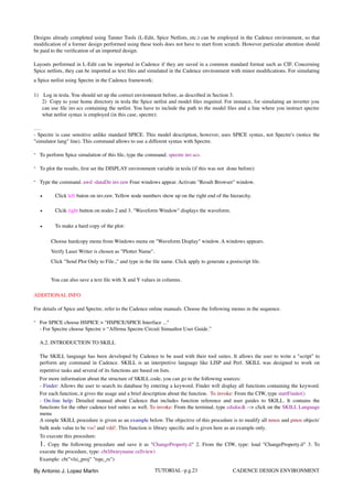 Cadence design environment | PDF
