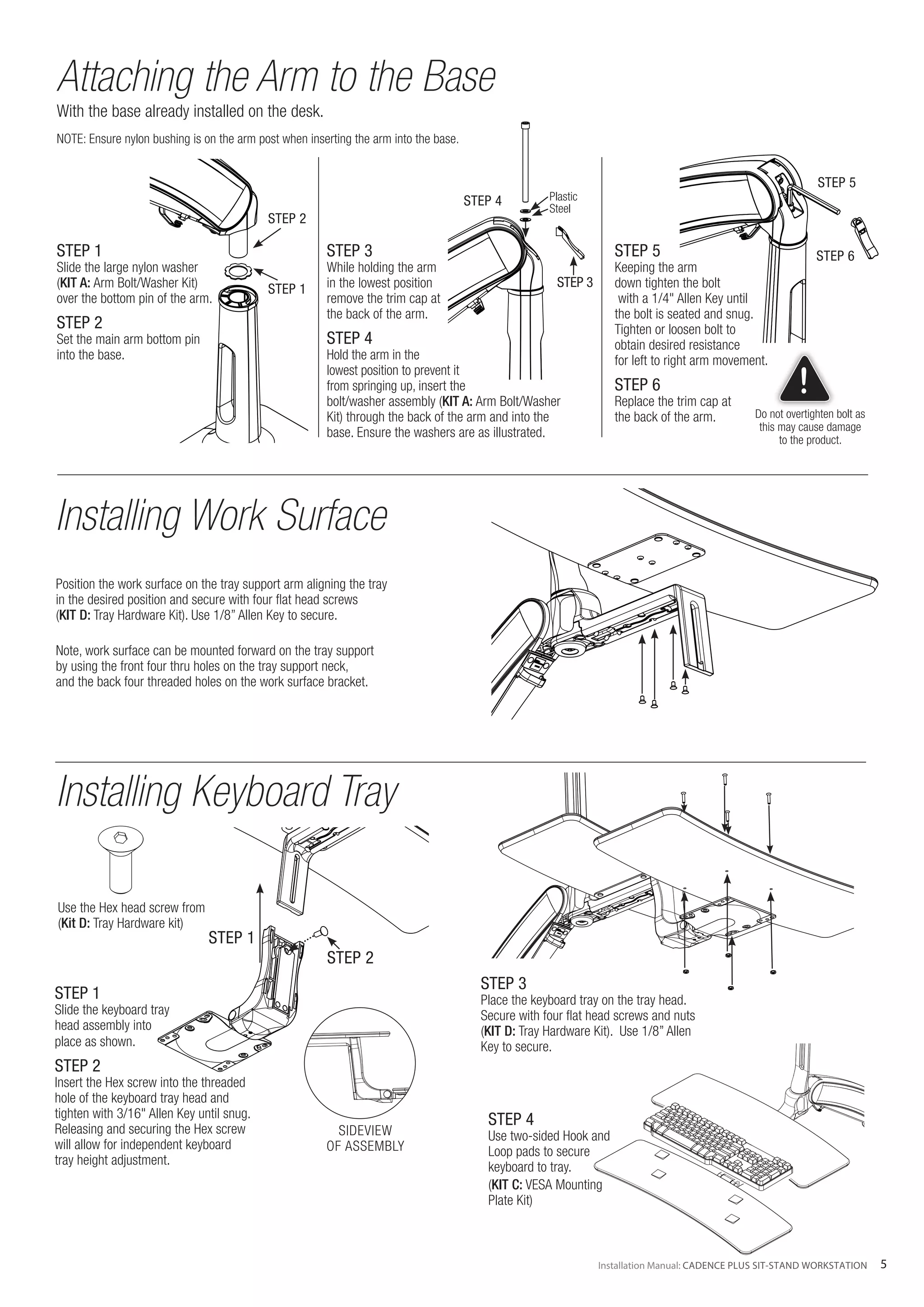 Cadence plus installation manual | PDF