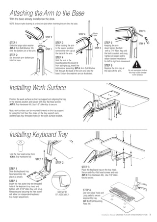 Cadence plus installation manual | PDF
