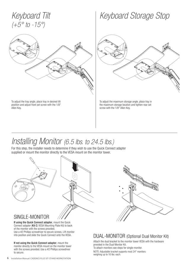 Cadence plus installation manual | PDF