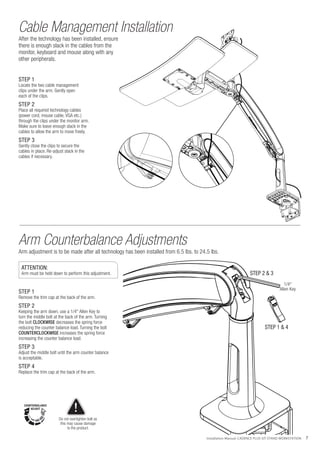 Cadence plus installation manual | PDF