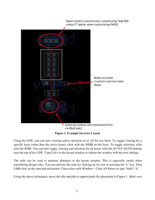 Cadence tutorial lab_2_f16 | PDF