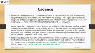 Cadence university software program proposal | PPTX