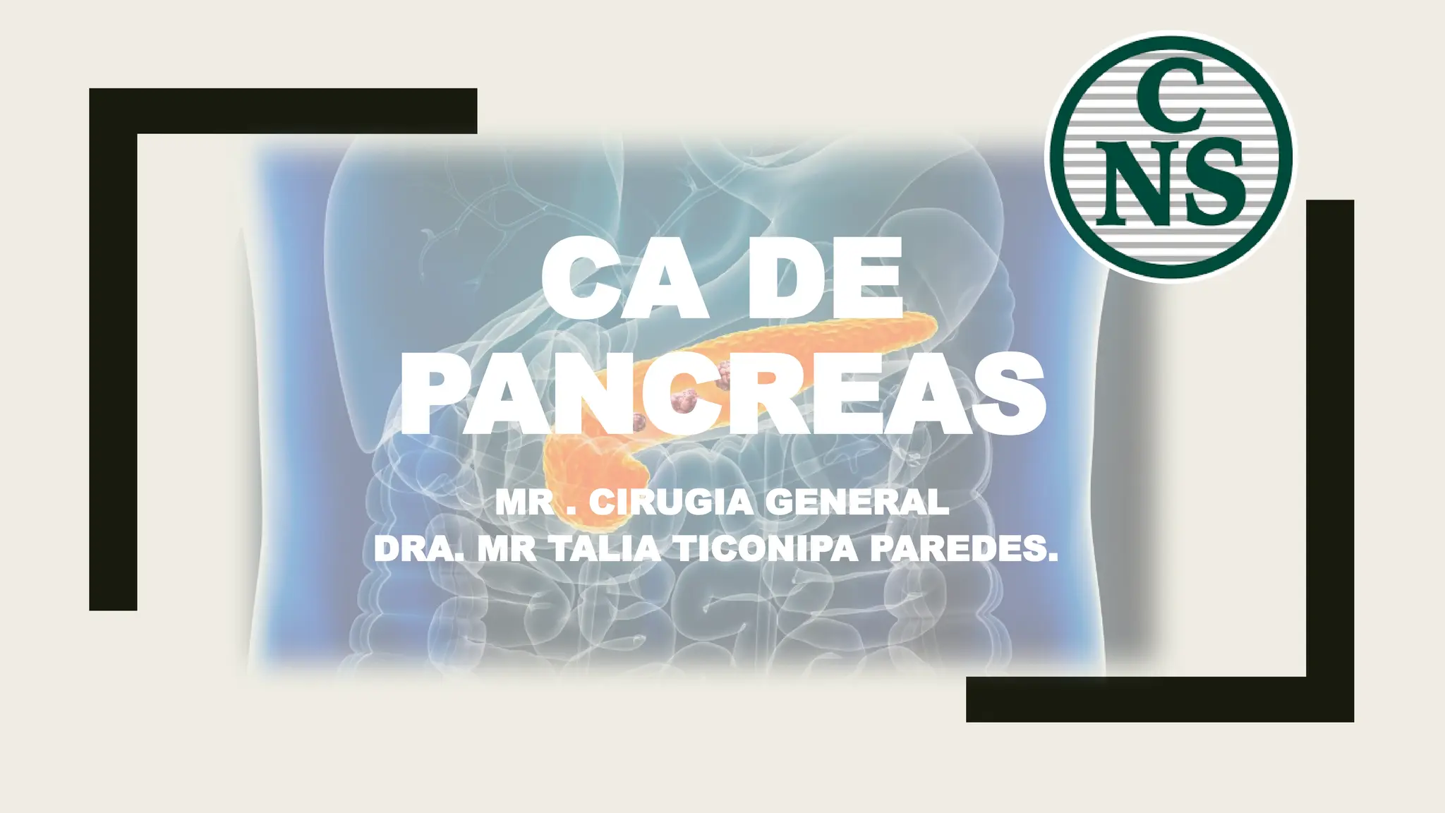 CA DE PANCREAS, GENERALIDADES, CLINICA.pptx