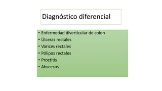 Caso Clínico. Cáncer de Recto | PPTX