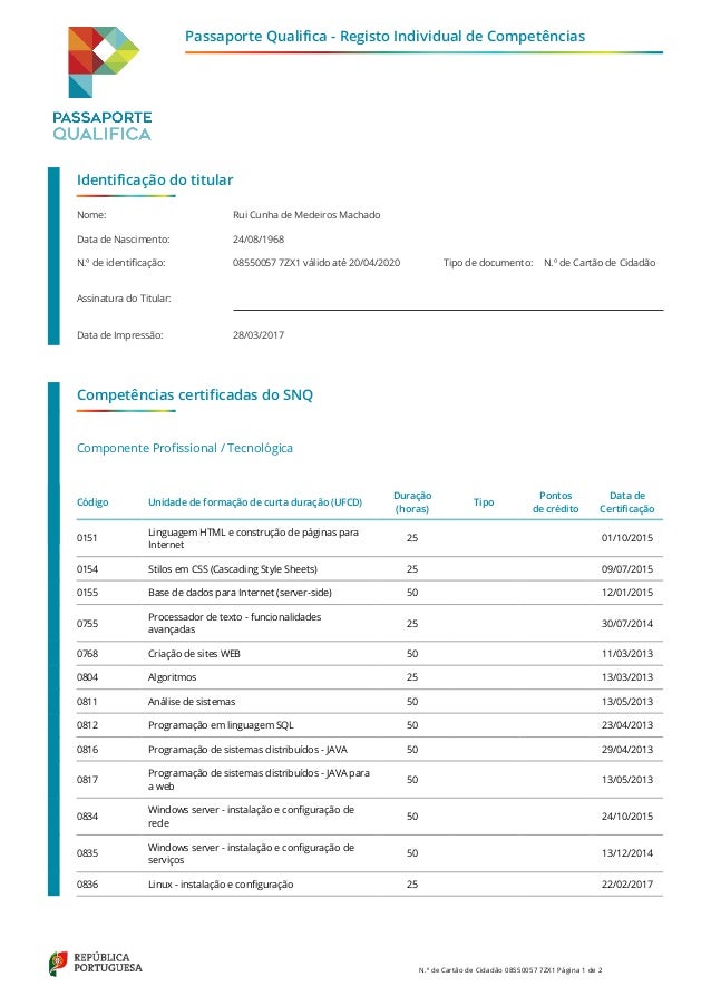 Passsaporte Qualifica Rui Machado