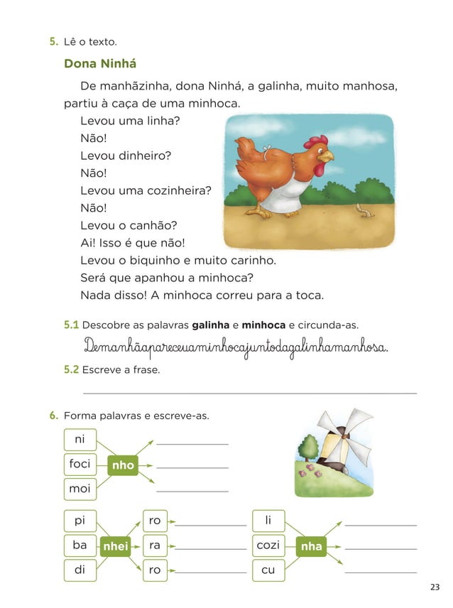 Caderno de consolidação de leitura e escrita 1º ano casos de leitura ...