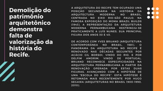 Caderno de programação - Pioneiros da Arquitetura Moderna Pernambucana ...