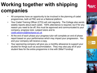 Cadet induction presentation | PPTX