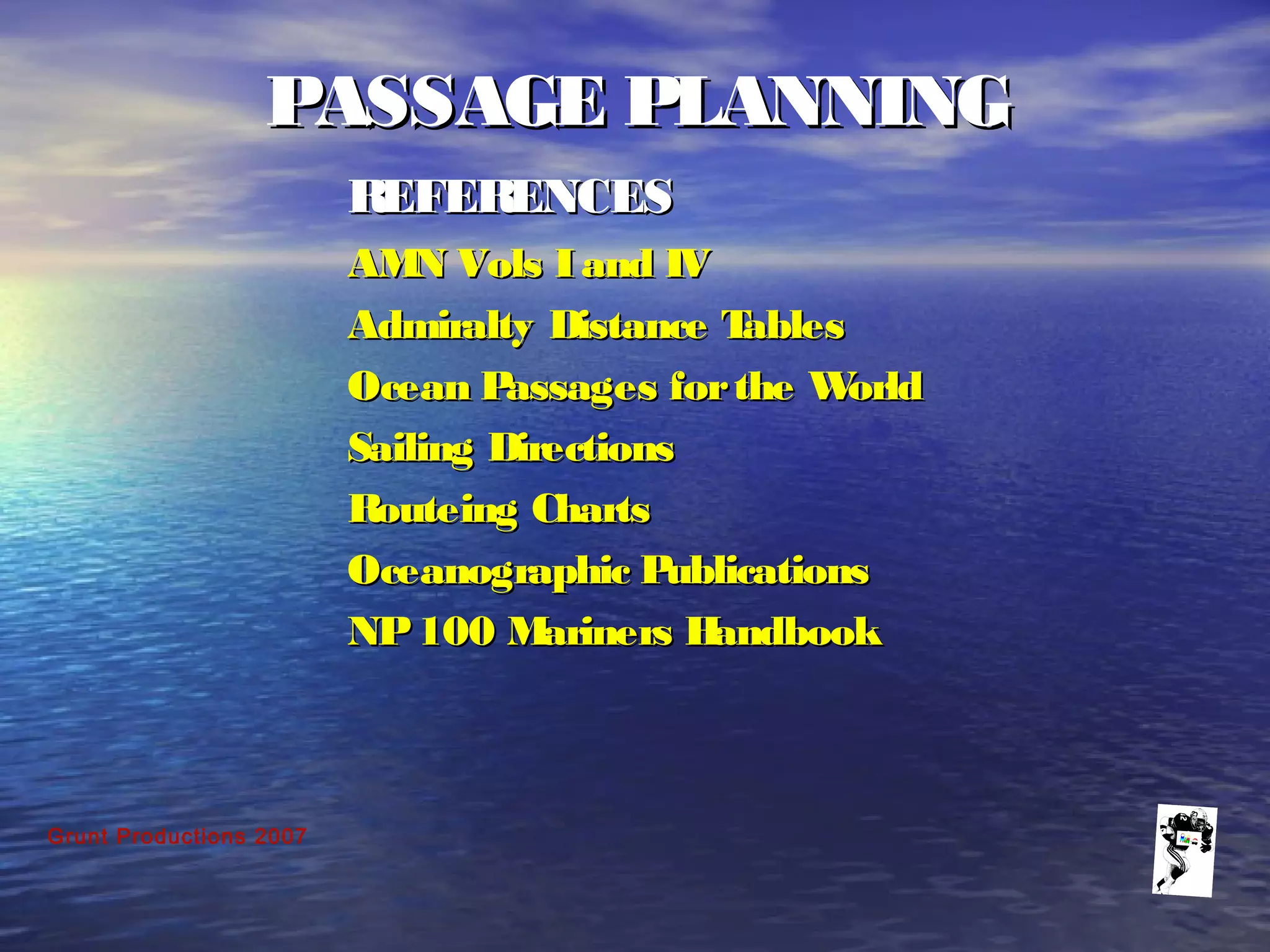 Cadet passage planning lrg | PPT | Geography | Science