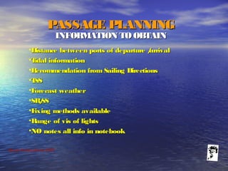 Cadet passage planning lrg | PPT