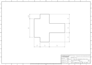 Cad exercises sample 004 | PPT
