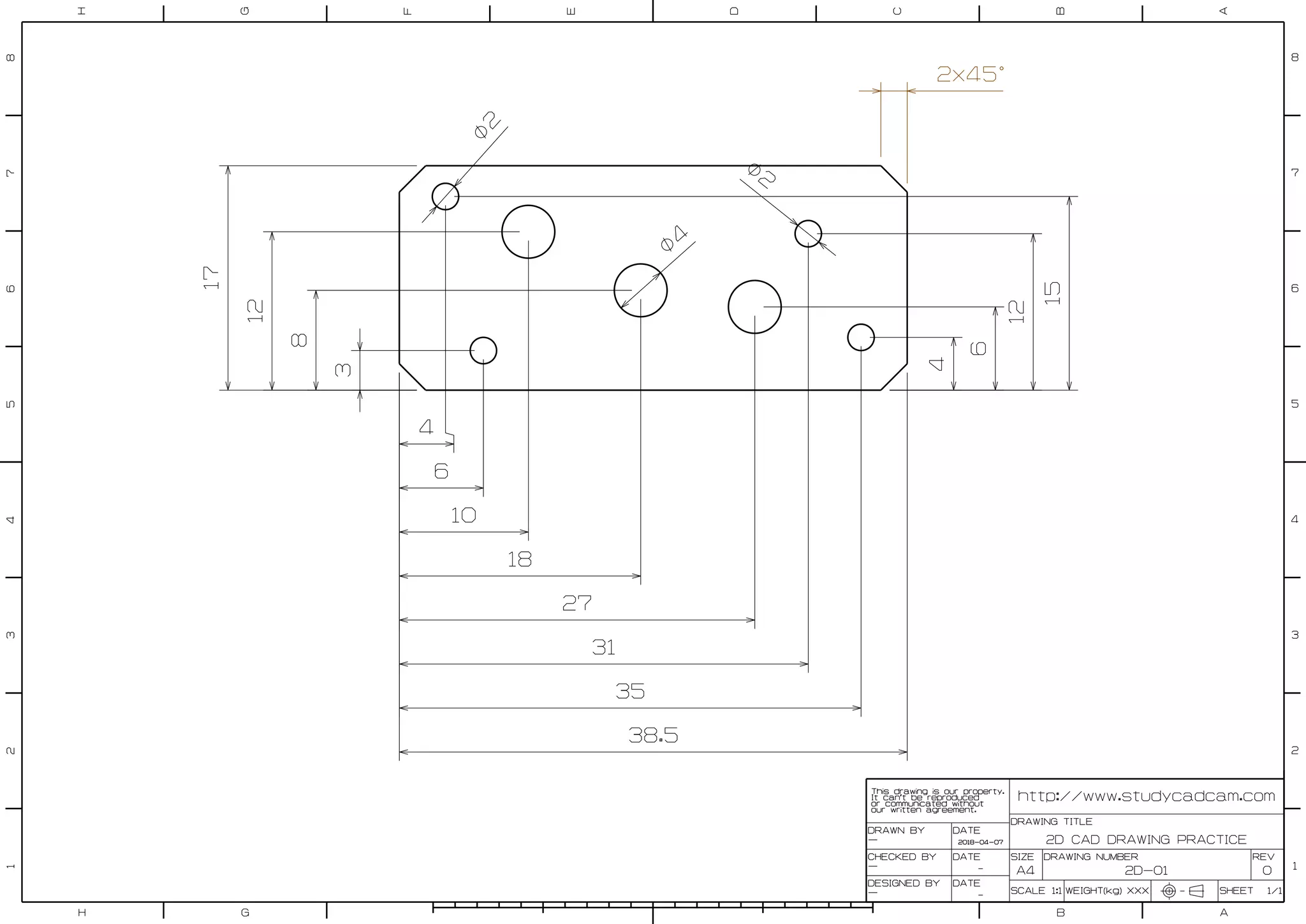 Cad exercises sample 018 | PDF | Fitness and Exercise | Healthy Living