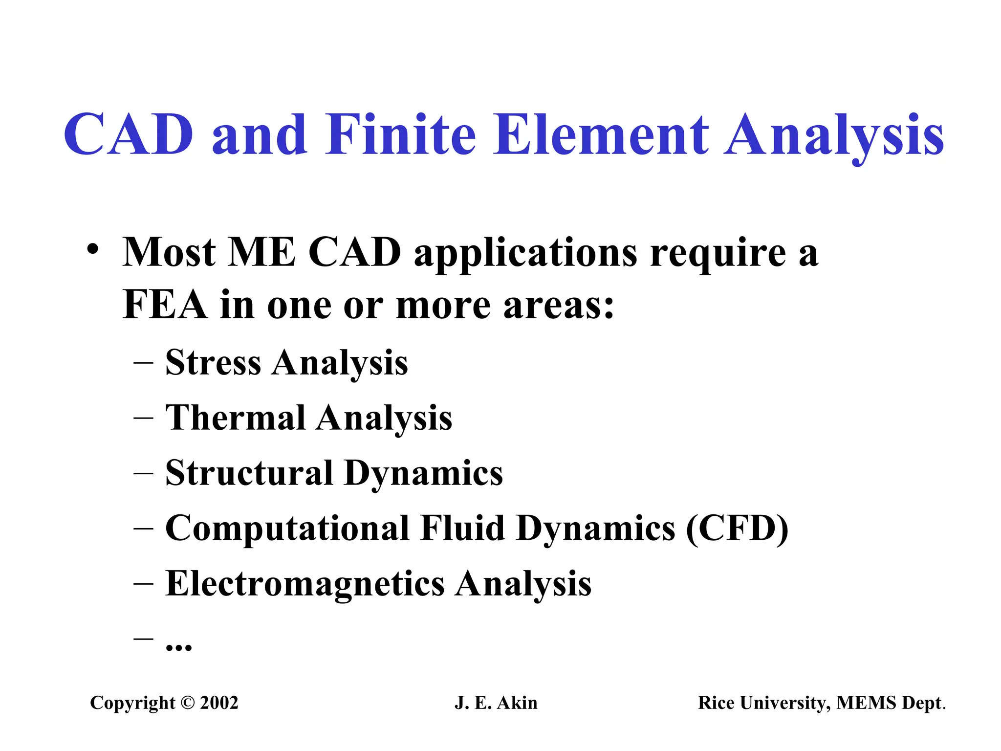 Fea analysis on structure. It provides the basic of fea | PPT
