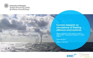 Current research on simulations of flaoting offshore wind turbines | PPT