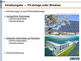 Photovoltaikanlagen unter Windlast | PPT