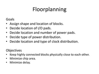CAD: Floorplanning | PPT