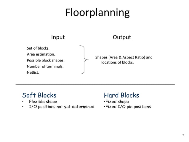CAD: Floorplanning | PPT