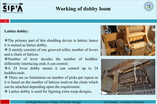 Cad for dobby & Jacquard & Its Classifications | PDF
