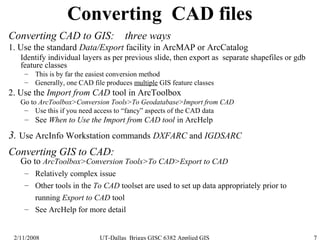 GIS & CAD | PPT