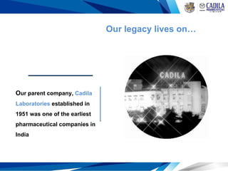 Cadila Pharmaceuticals corporate presentation | PDF