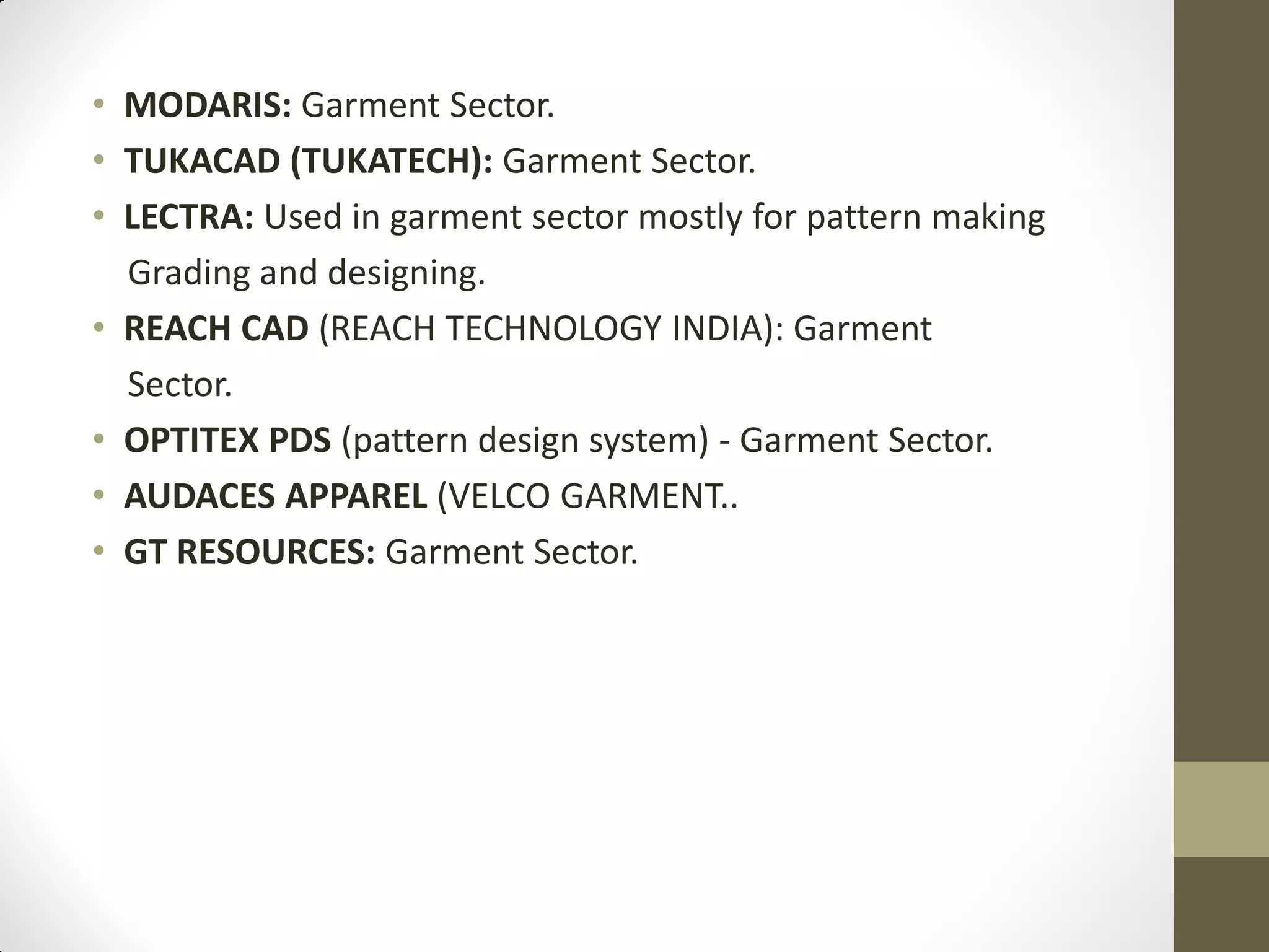 Cad in garment industry | PDF
