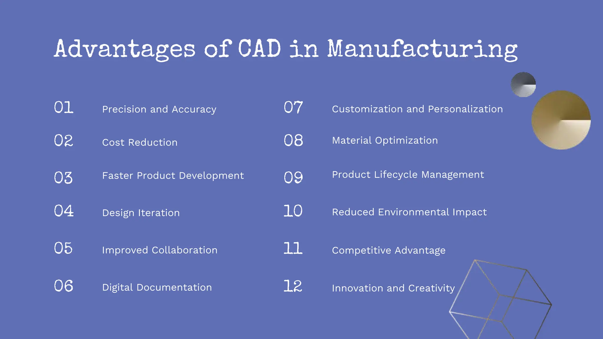 CAD Evolution in Manufacturing: From Legacy Practices to Future ...