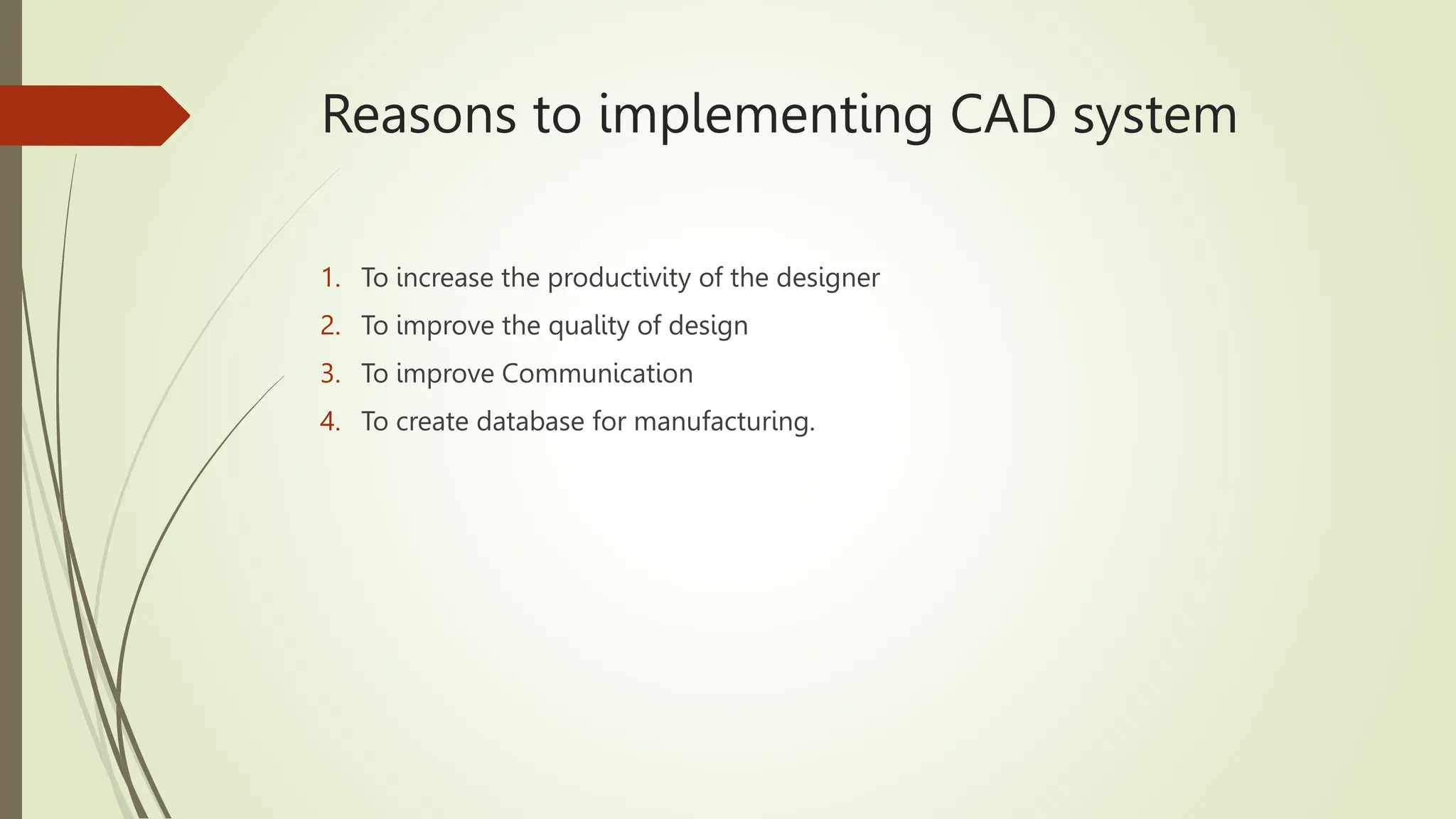 CAD Introduction in CAD CAM CIM subject | PPTX