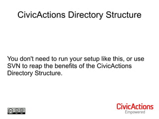 CivicActions Drupal Directory Structure | PPT