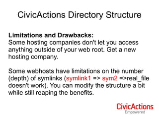 CivicActions Drupal Directory Structure | PPT
