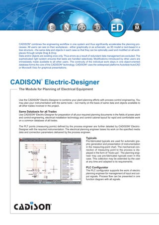 Cadison electric-designer | PDF