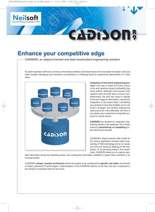 CADISON Brochure | PDF | 3-D Graphics | Computer Software and Applications