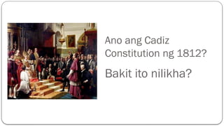 Araling Panlipunan 5_Cadiz Constitution ng 1812.pptx