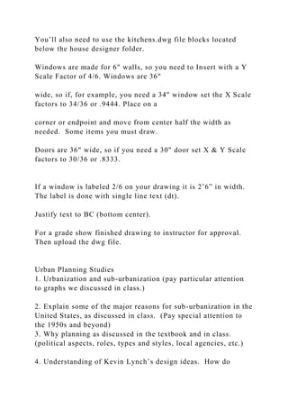 CAD Lab House Plan Design Center Project In this proje.docx