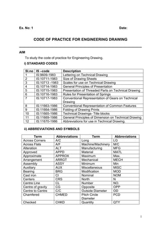 Agriculture CAD lab manual | PDF