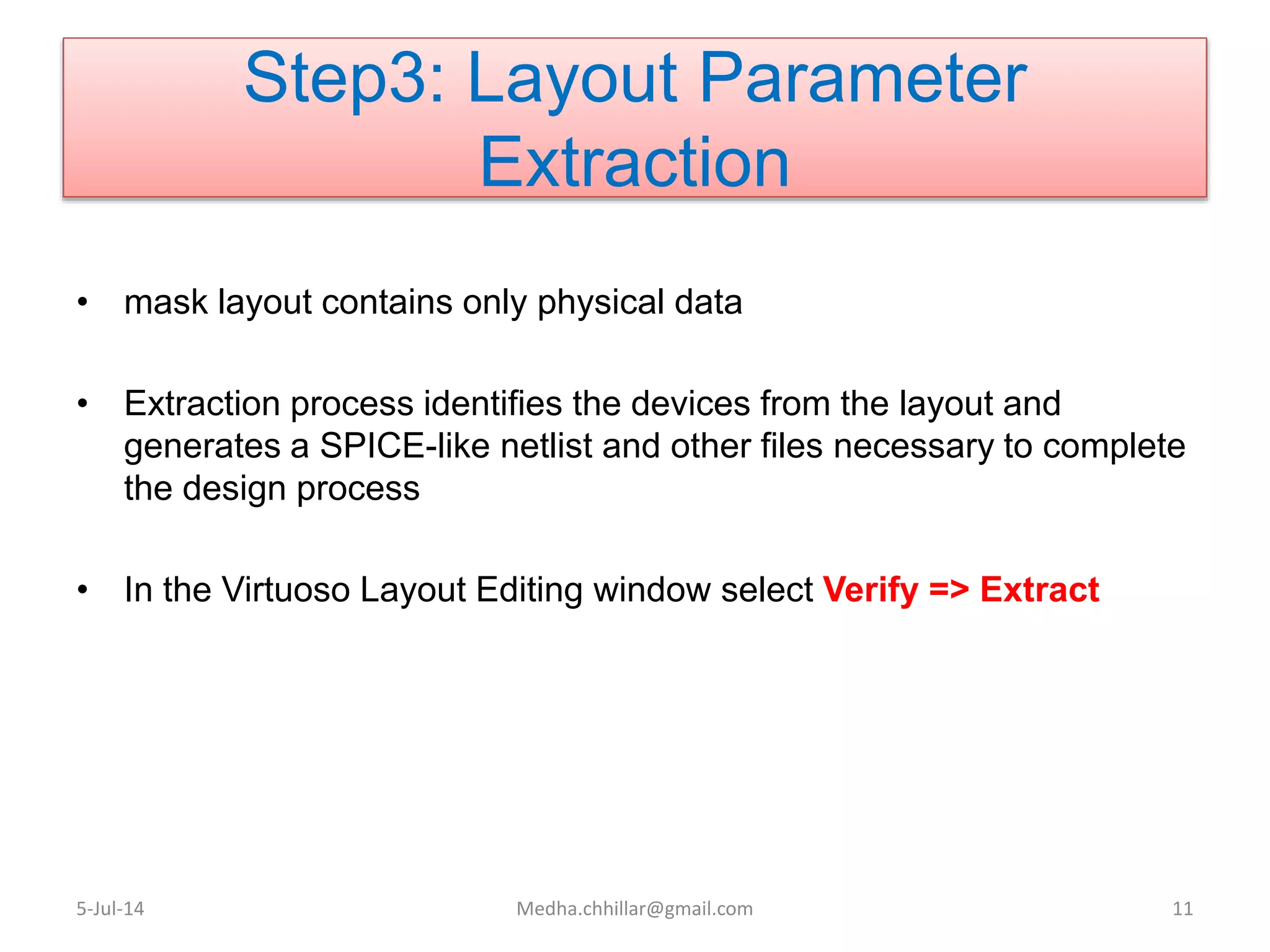 CAD: Layout Extraction | PPTX