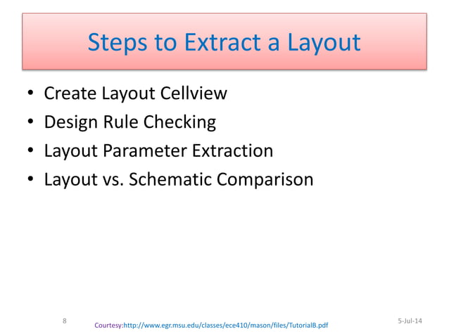 Cad Layout Extraction Pptx Desktop Publishing Computer Software