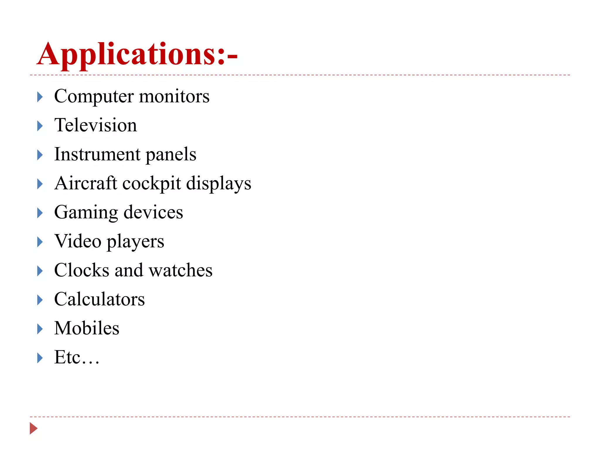 ppt on LCD and LED | PPTX