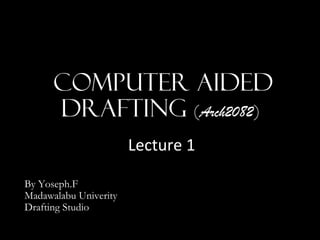 Auto CAD Introduction | PPT