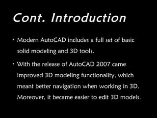 Auto CAD Introduction | PPT