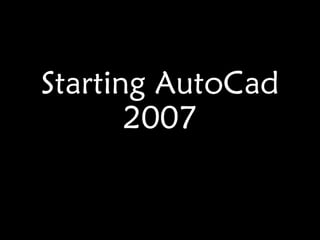Auto CAD Introduction | PPT