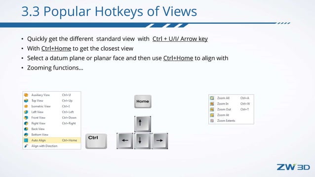 CAD Lesson1_ZW3D Cad_2023_For Education engineer | PPT | Operating Systems | Computer Software ...