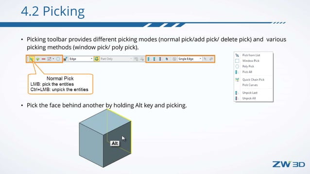 CAD Lesson1_ZW3D Cad_2023_For Education engineer | PPT | Operating Systems | Computer Software ...