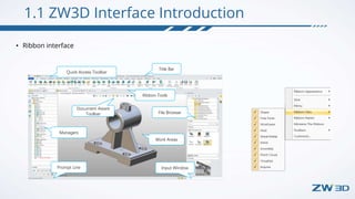 CAD Lesson1_ZW3D Cad_2023_For Education engineer | PPT